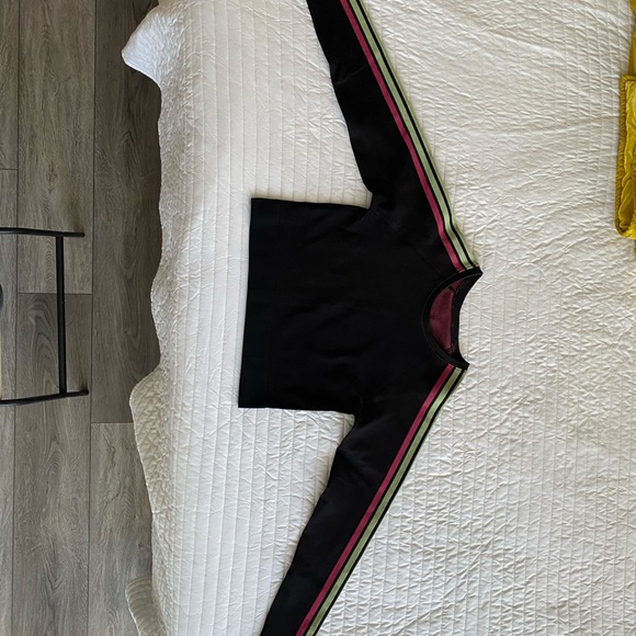 Fabletics | Tops | Fabletics Workout Set Pink Green And Black | Poshmark